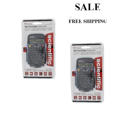 2 -Genuine Sentry Scientific Calculator 56-Function with case SAT ...