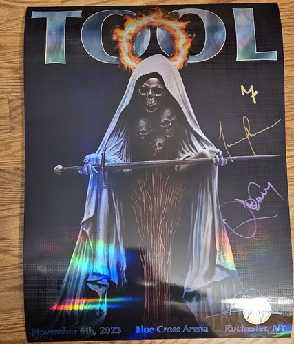 TOOL SIGNED ROCHESTER NY ADI GRANOV 2023 EVENT POSTER #284/750 ...