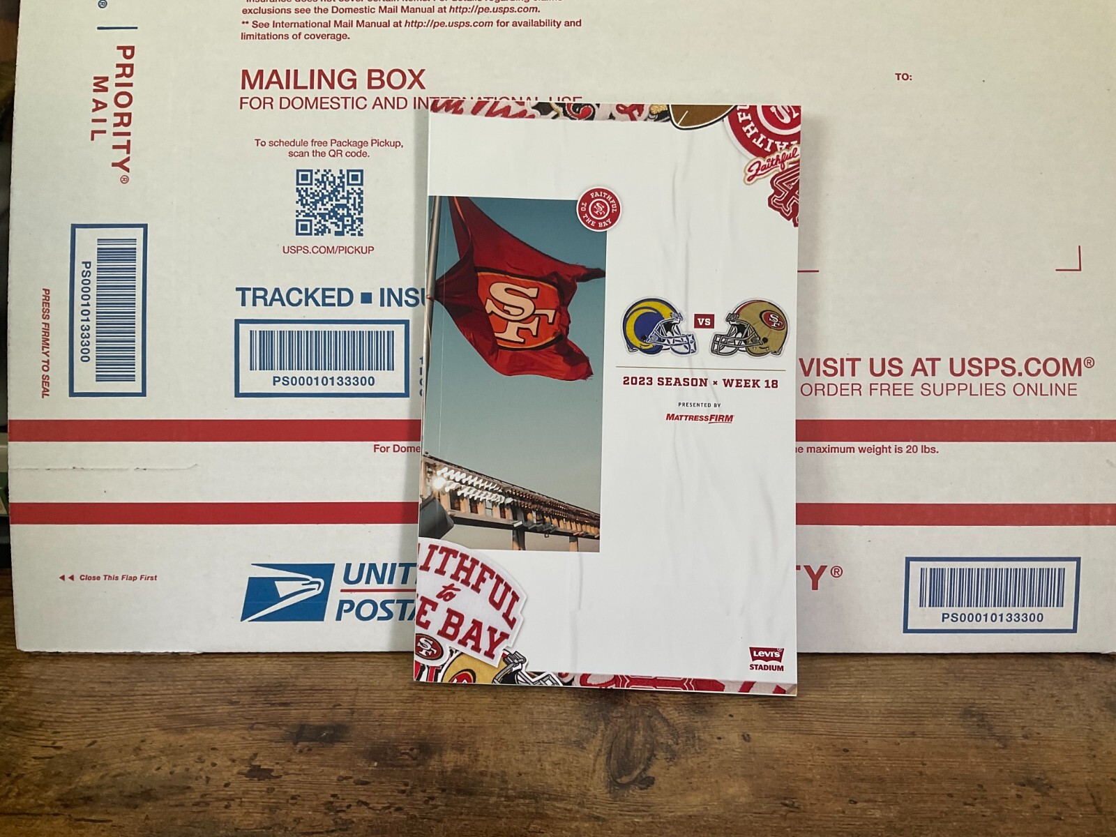 2023 SAN FRANCISCO 49ERS vs LOS ANGELES RAMS PROGRAM JAN 7TH 2024 | eBay