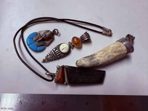 Collection Lot Amazing Vintage Sterling Silver Native Design Jewelry ...