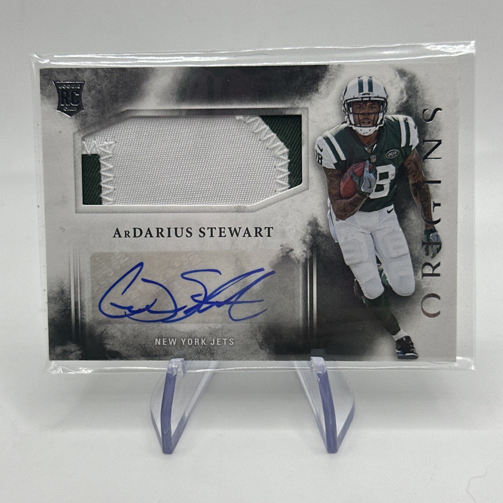 ARDARIUS STEWART 2017 Panini Origins Football Card #135 Rookie Patch ...