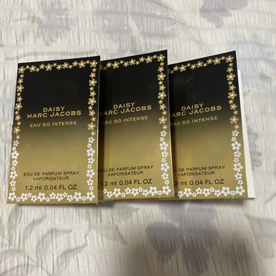 3pc Marc Jacobs Fragrance Perfume Spray Sample 1.2ml each [Choose your ...