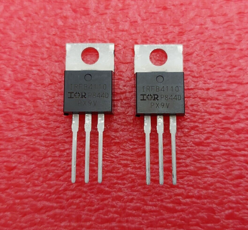 6pcs IRFB4110,MOSFET 100V 180A 4.5mOhm 150nC Qg,TO-220-3,International ...
