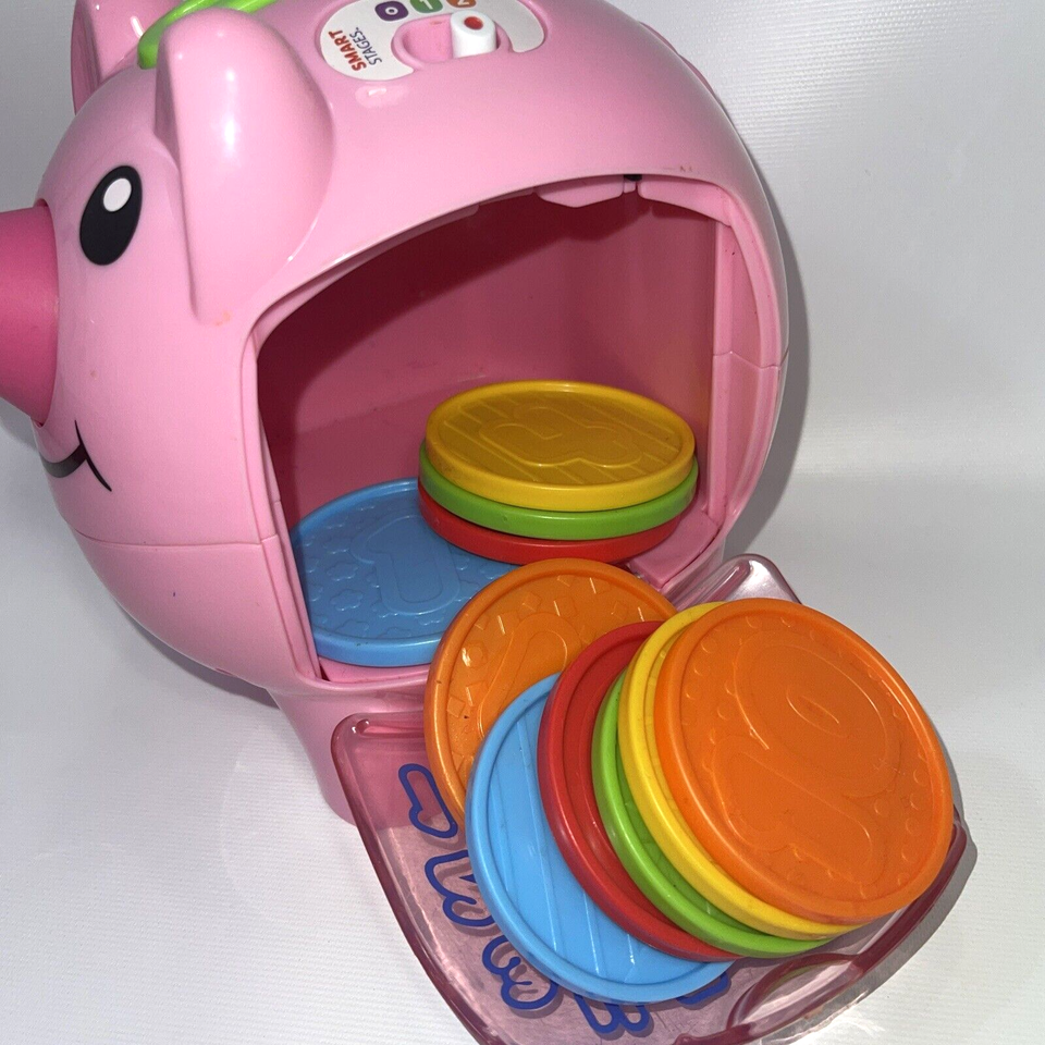 Leapfrog Remote +Fisher Price Laugh 'n Learn Musical Pig Piggy Bank ...