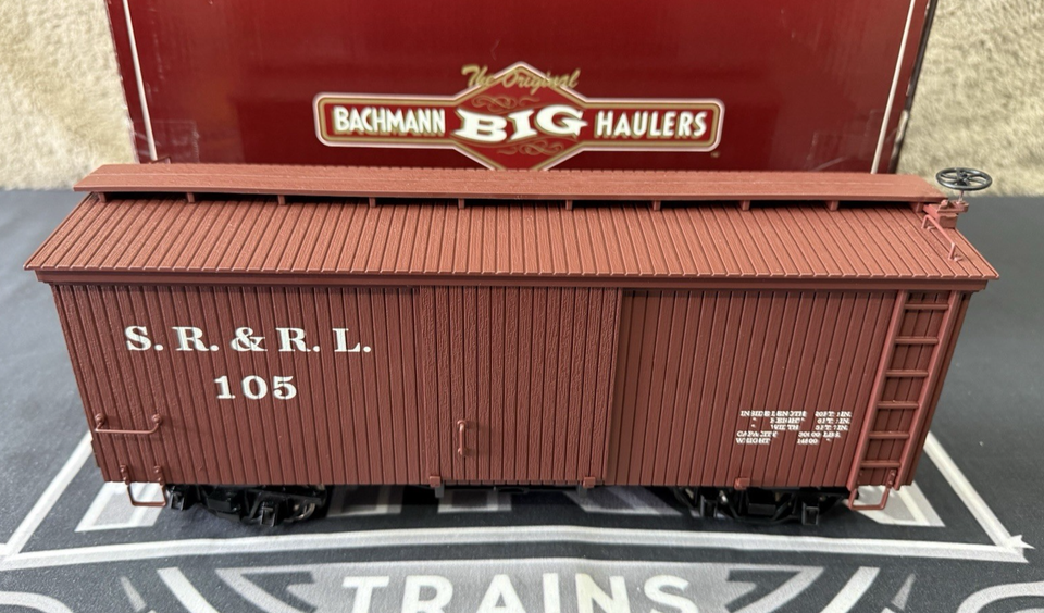 Bachmann 95370 20' Box Car Sandy River & Rangeley Lakes Real LN Narrow ...