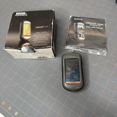 Garmin Oregon 450 Compact Touchscreen GPS Weatherproof Navigation ...