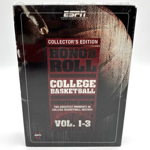 ESPN Collectors Edition-College Basketball Honor Roll Vol 1-3. Brand ...