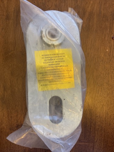 NOS Mile Marker Snatch Block Military HMMWV Winch Kit 24,000lb W/clevis ...