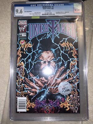 The Undertaker #1 1999 WWE Silver Stamp Edition CGC 9.6 | eBay