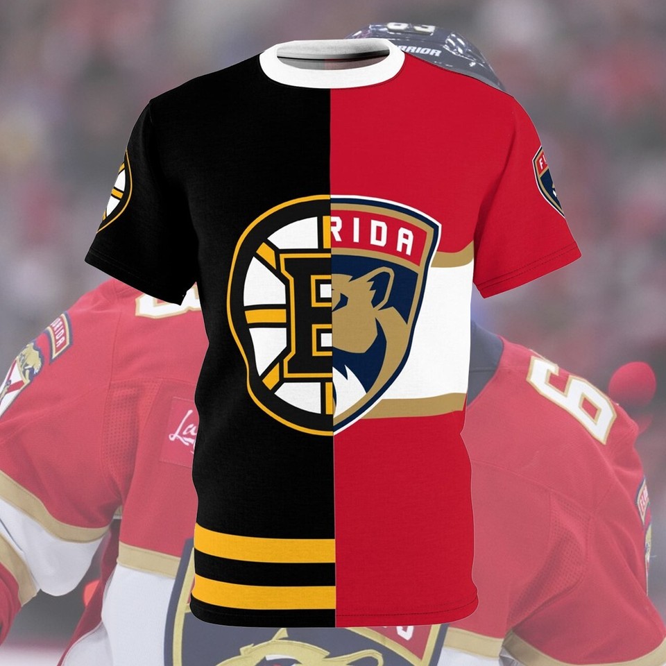 HOT! Marchand Brad #63 Panther & Boston Name Number Players AOP Gift ...