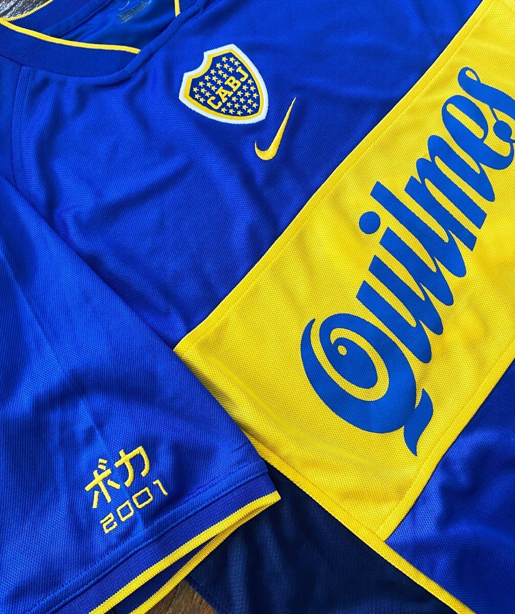 Boca Juniors 2001 Nike Special Edition Japan Toyota Cup vs Boca Juniors 2001 Nike Special Edition Japan Toyota Cup vs