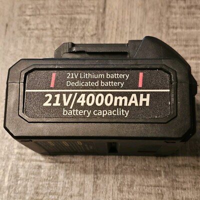 21V Lithium Replacement Battery Dedicated 4000mAh 72Wh Li-ion Power ...