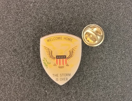 Pin's Militaire Military The storm is over welcome home USA Pin Pins ...