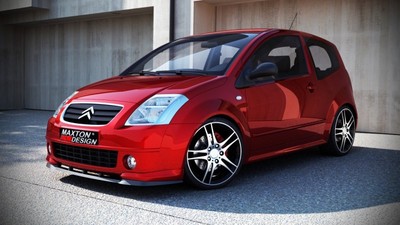 BODY KIT LAMA SOTTO PARAURTI ANTERIORE CITROEN C2 VTS | eBay