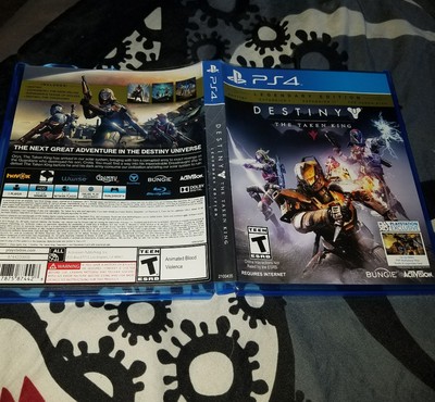 destiny the taken king ps4 replacement case only | eBay