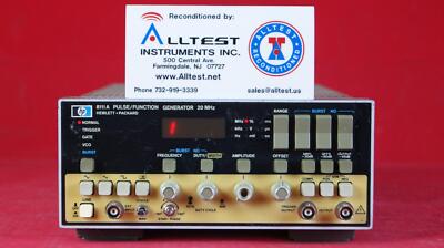 Function - Hp 8111A Pulse Function Generator