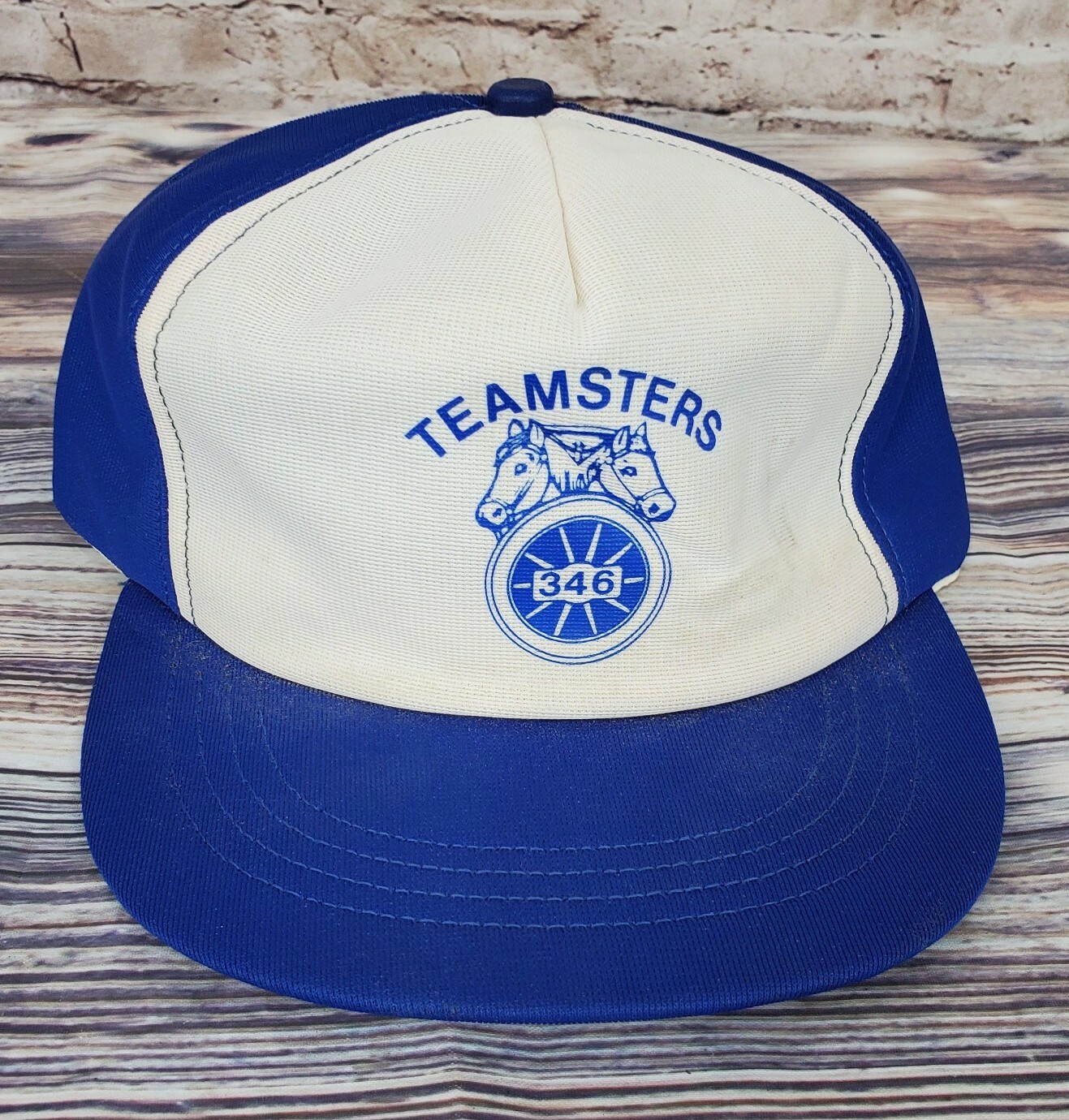 Vtg Teamsters Local 346 Trucker Hat Snapback Foam Made In USA | eBay