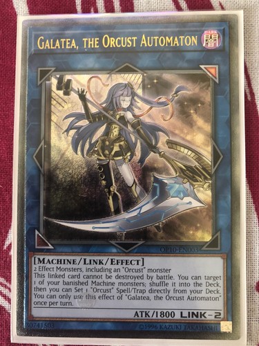 Galatea The Orcust Automaton - Ultimate Rare - OP10-EN003 - Excellent ...