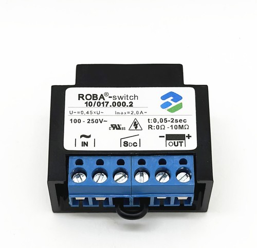 ROBA-switch 10/017.000.2 100-250V 2A Motor Brake Rectifier Module 6 ...