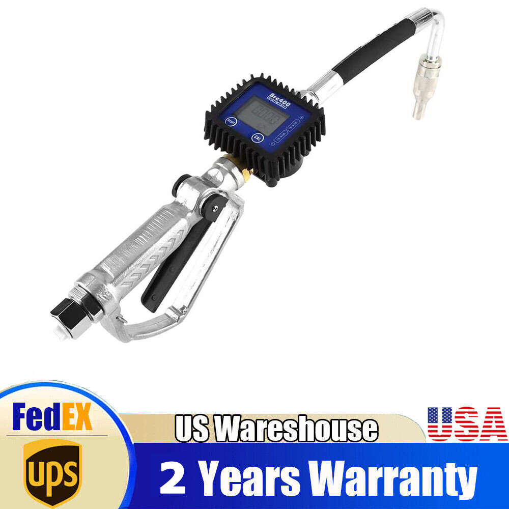 Electronic Digital Oil Fluid Dispenser Pump Oil Meter Gun Control Valve ...