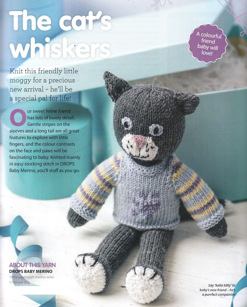 Soft Toy Knitting Patterns Sirdar Flurry Bunny Toy Knitting Pattern