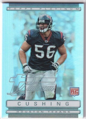 BRIAN CUSHING 2009 Topps Platinum Rookie PlatinumRefractor #149 1312/ ...
