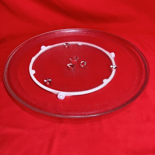 GE 13.5" Microwave Glass Plate / With Carousel Roller / Turntable Tray ...