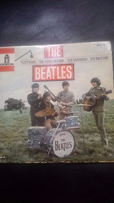 The BEATLES very rare FRENCH EP w/ " Yesterday" | eBay