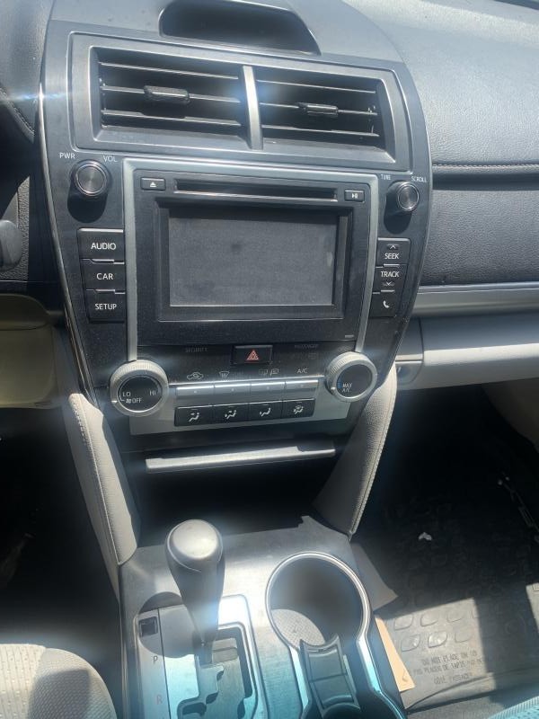 2014 Toyota Camry Radio Display Screen AM FM CD w/o navigation ID ...