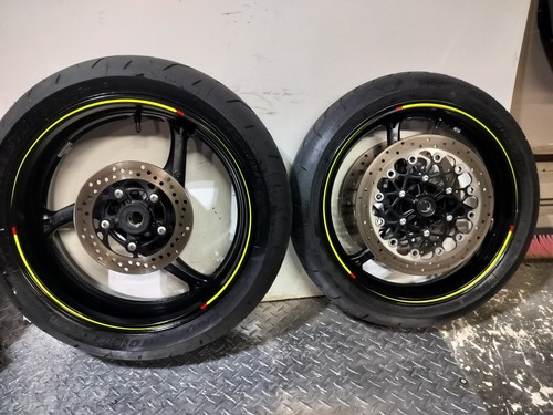 2011-2025 SUZUKI GSXR 600 750 OEM FRONT & REAR WHEELS W/ ROTORS TIRES ...