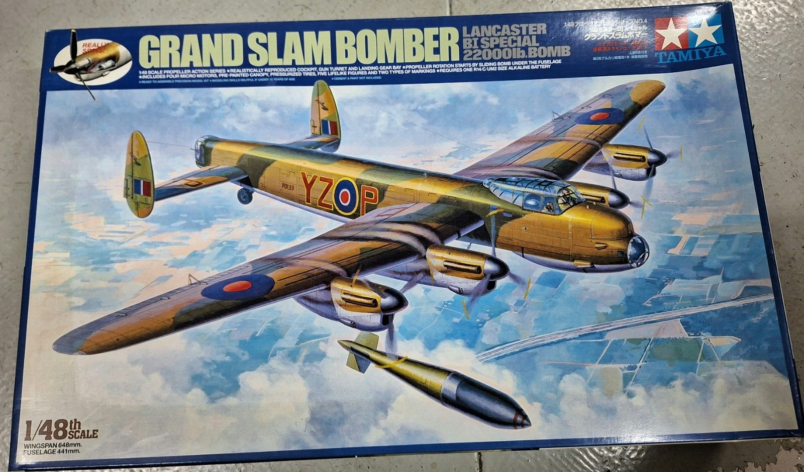 1/48 Tamiya 61504 Aircraft Lancaster Bi Special Grand Slam Bomber scale ...