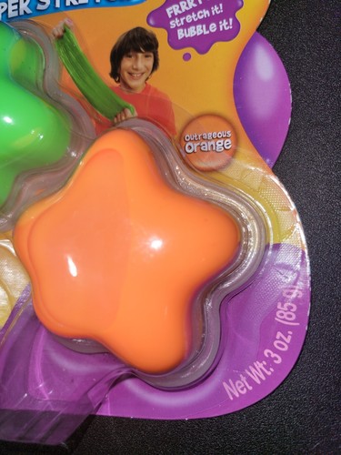 Nickelodeon GAK Super Stretch Goo Green Outrageous Orange 3oz for sale ...