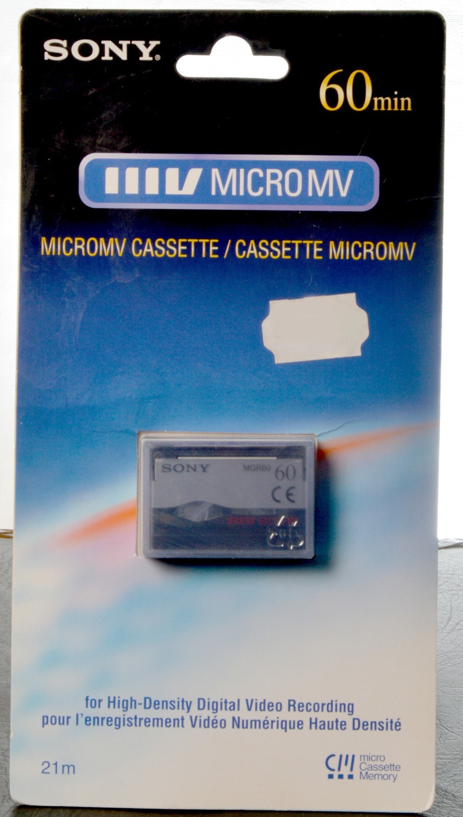 SONY MICROMV CASSETTE MGR-60 2 X 60min | eBay