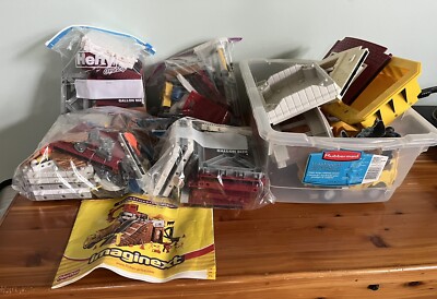 Imaginext Fisher Price Lot - Construction Site 78330 & Rescue Center ...