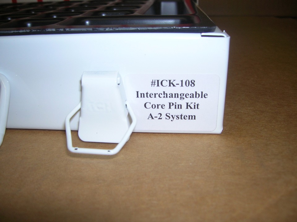 Interchangeable Core Lock Pin Rekeying Kit # ICK-108 For Best A2 ...