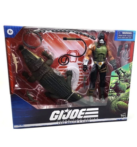 2022 GI JOE CLASSIFIED SERIES CROC MASTER & FIONA 6 IN FIGURE #38 1:12 ...