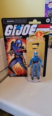 Hasbro GI Joe Retro Wave 3 Cobra Commander 3.75 inch Action Figure ...