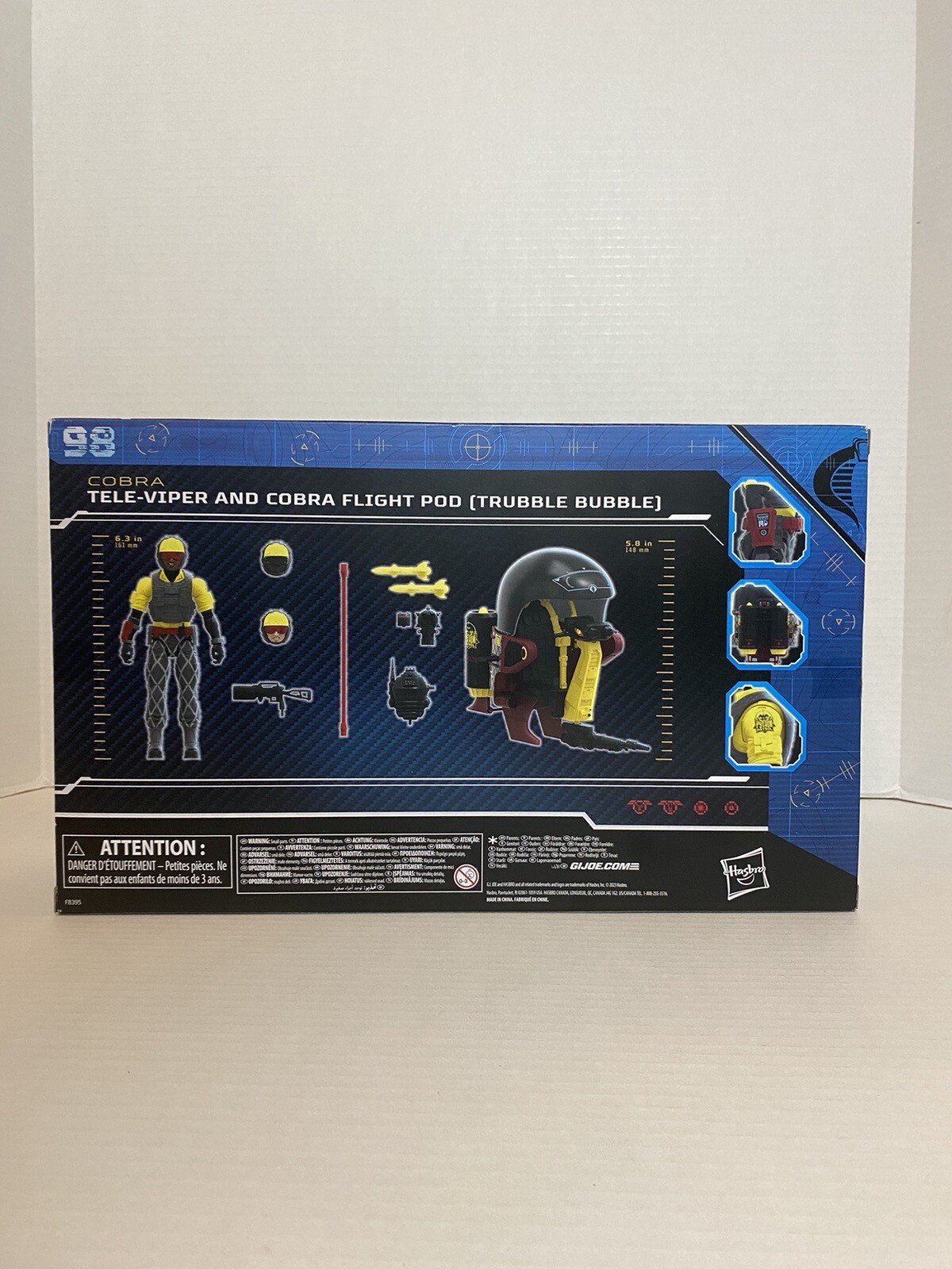 G.I. Joe Classified Series #79 Tele-Viper & Cobra Flight Pod Action ...