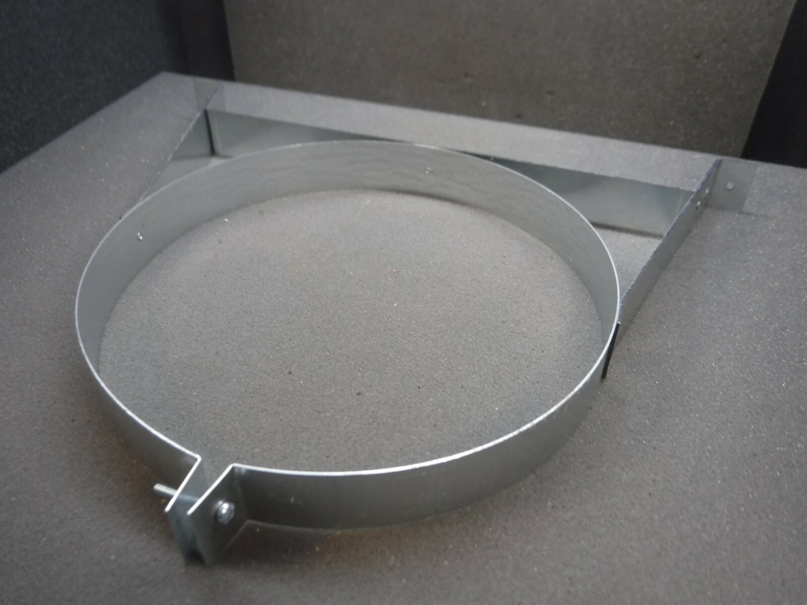 Metal-FAB, 8TGWB, 8 Inch, Temp/Guard 2100 Chimney Galvanized Wall Band ...