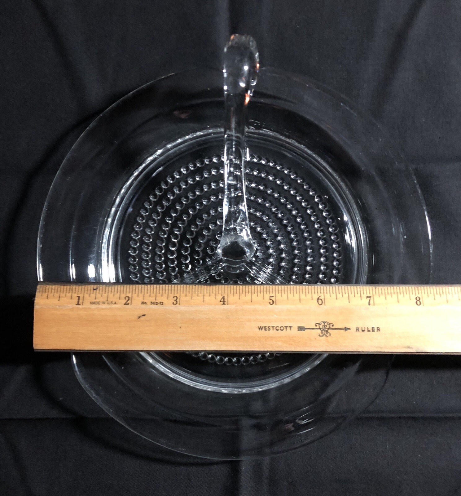 Duncan & Miller Tear Drop Divided 3 Part Crystal Relish Dish 8 1/4 ...