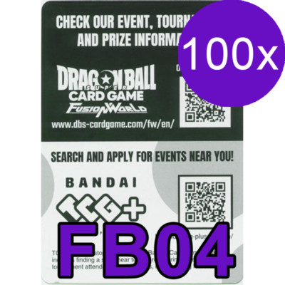 Dragon Ball Super Fusion World FB04 Ultra Limit Code 100x Fast Code | eBay