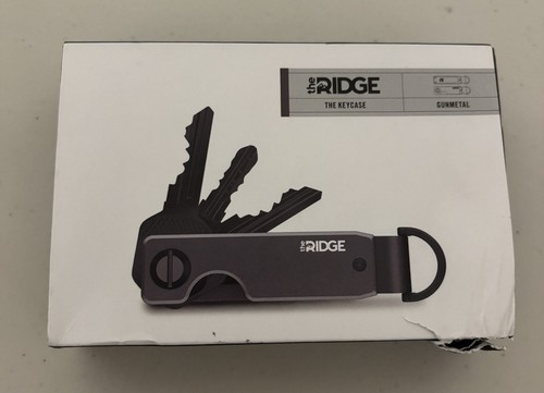 The Ridge KeyCase Key Case Gunmetal Color Tension System - R152 - Open ...