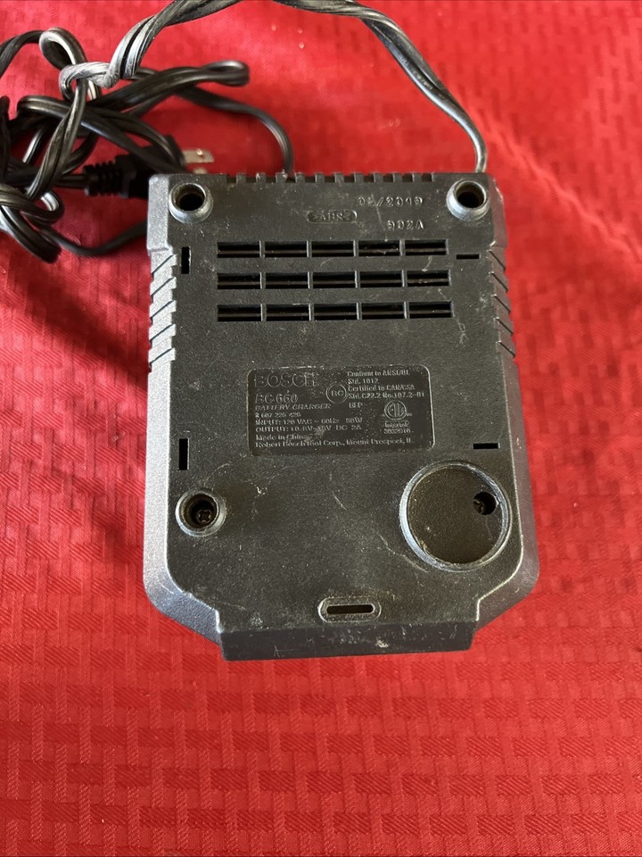 Genuine Bosch Tools 18V BC660 Lithium Ion Battery Charger Dock Only 18 ...