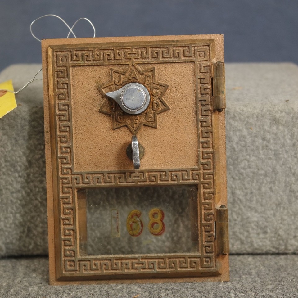 Large & Small Brass Postal- ORO/Keyless Lock Box Door Brass Post Office ...