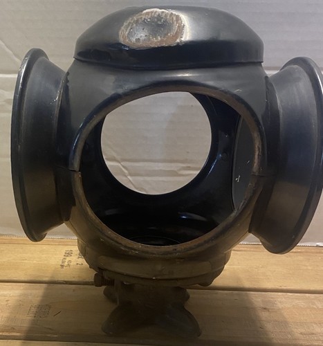 RARE Vintage Railroad RR Switch Lamp Body Light Frame Train 4 WAY ...