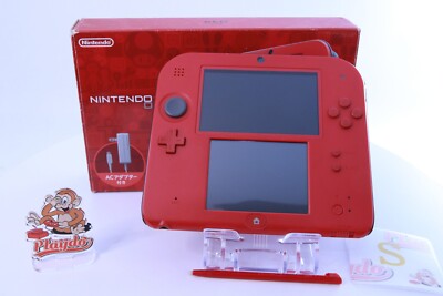 Nintendo 2DS Red [Rank:S] W/Box | eBay