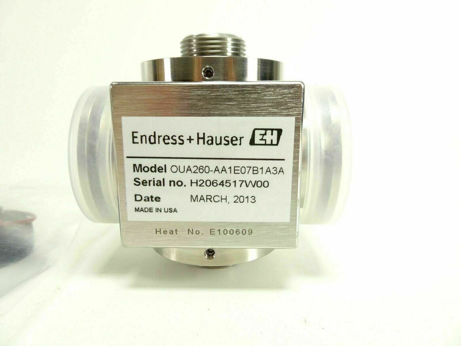 EH Endress+Hauser Flow cell for process photometers OUA260-AA1E07B1A3A ...