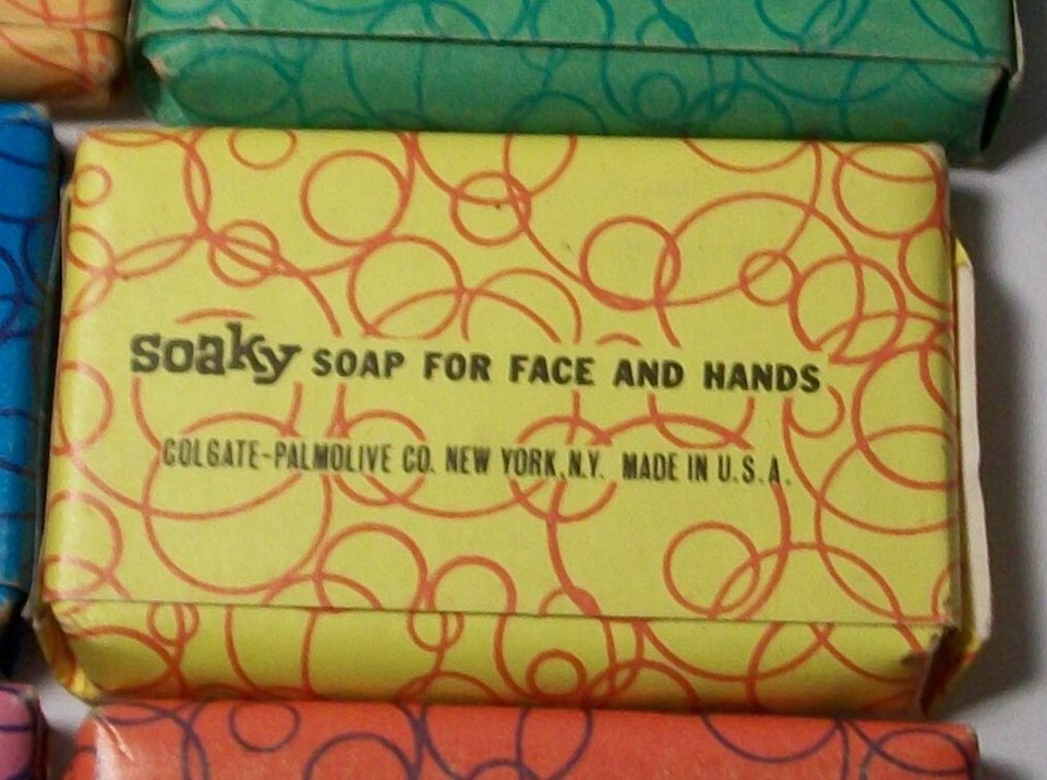 1960s MICKEY MOUSE MINNIE SOAKY SOAP LOT O 18 BARS PLUTO DAISY DONALD ...