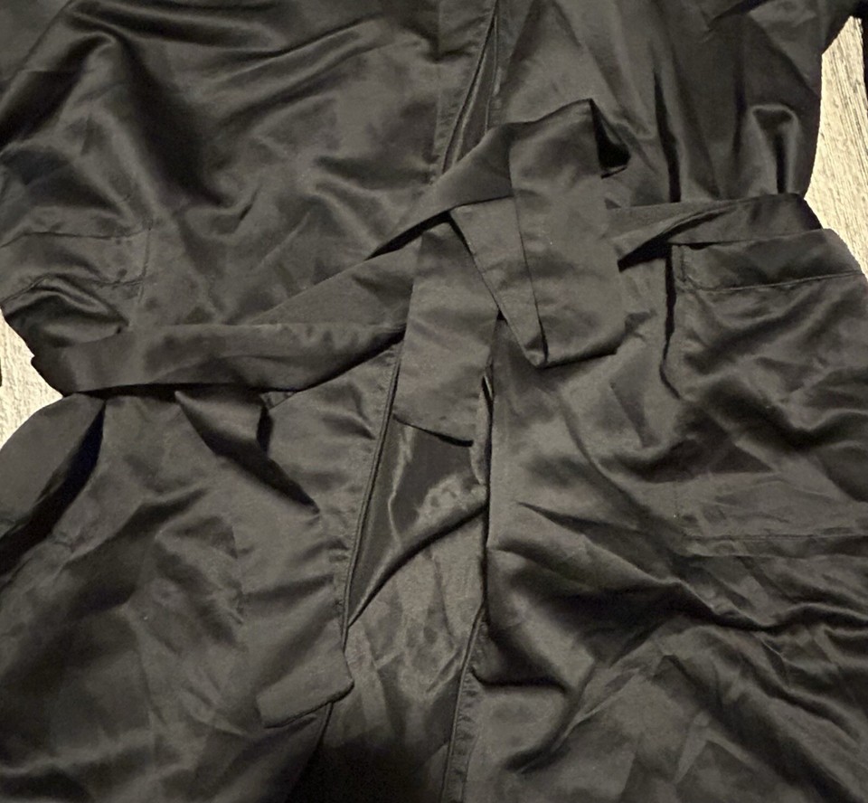 Dogg Supply Snoop Mens Poly Satin Robe Medium Costume Hugh Hefner ...