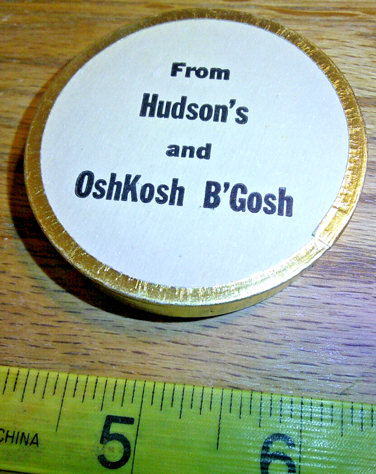 Vintage Advertising Dexterity Puzzle Josh B' Gosh from Hudson's ...